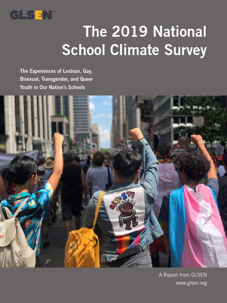 SR 16 - The 2019 National School Climate Survey | PDF | Gender | Gender ...