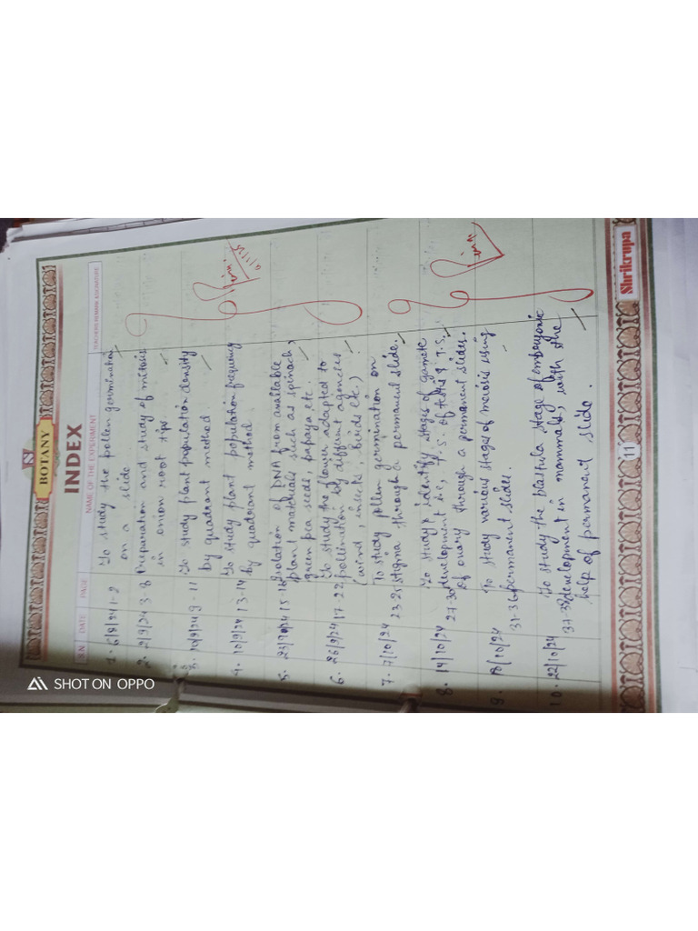 Bio Practical | PDF