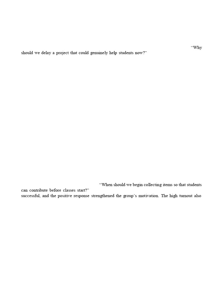 Comprehension 6 - Launching An Academic Club in EST | PDF | Leadership ...