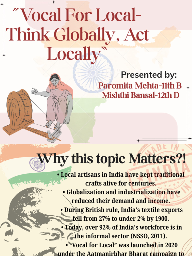 Vocal For Local-Think Globally, Act Locally | PDF | Natural Environment ...