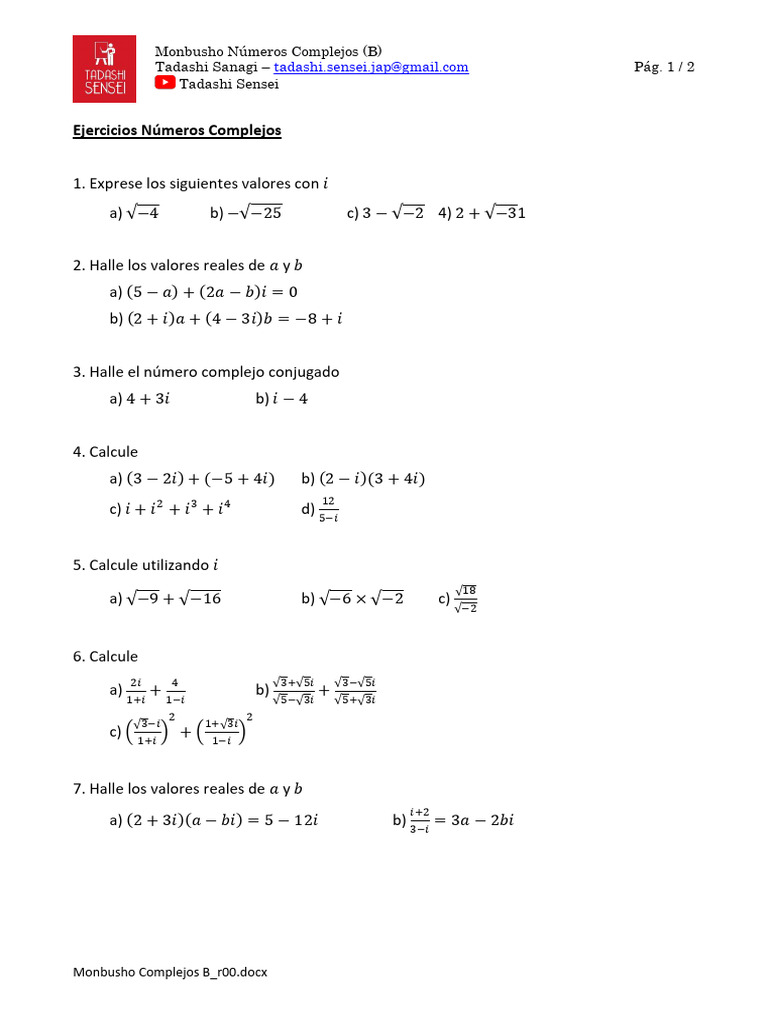 Monbusho Complejos B - r00 | PDF