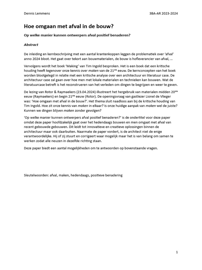 Lemmens Dennis - Paper - 2024 | PDF