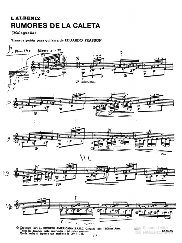 Rumores de La Caleta | PDF