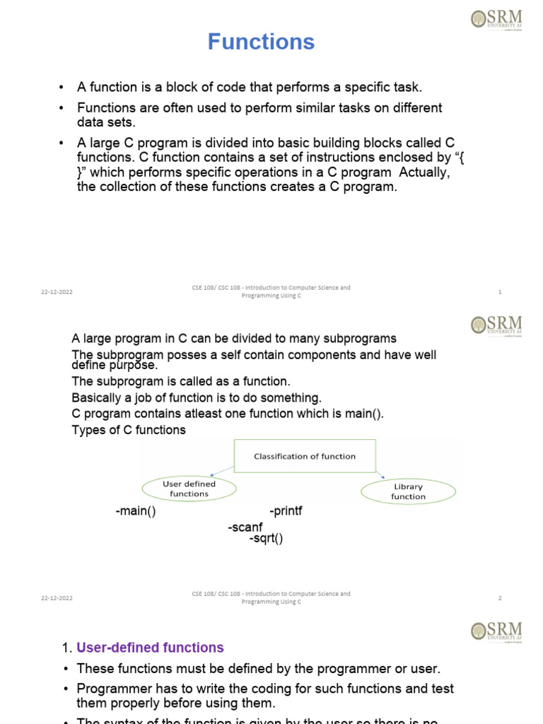 Unit 3.2 | PDF | Parameter (Computer Programming) | Variable (Computer ...