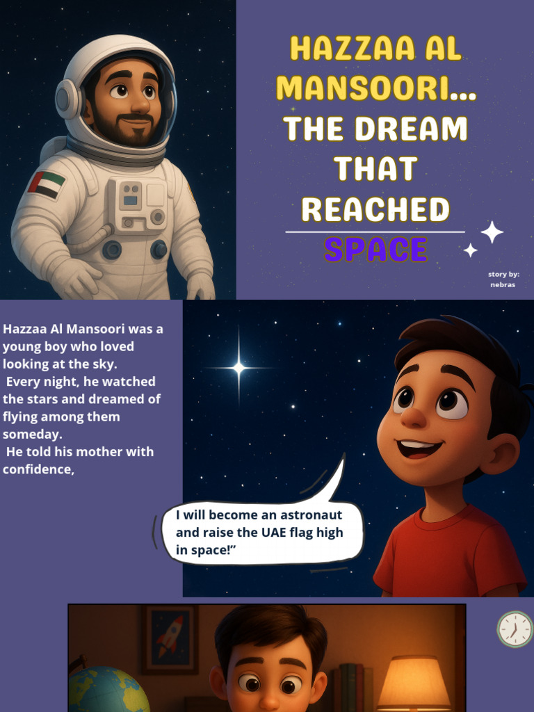 Hazzaa Al Mansoori The Dream That Reached Space | PDF