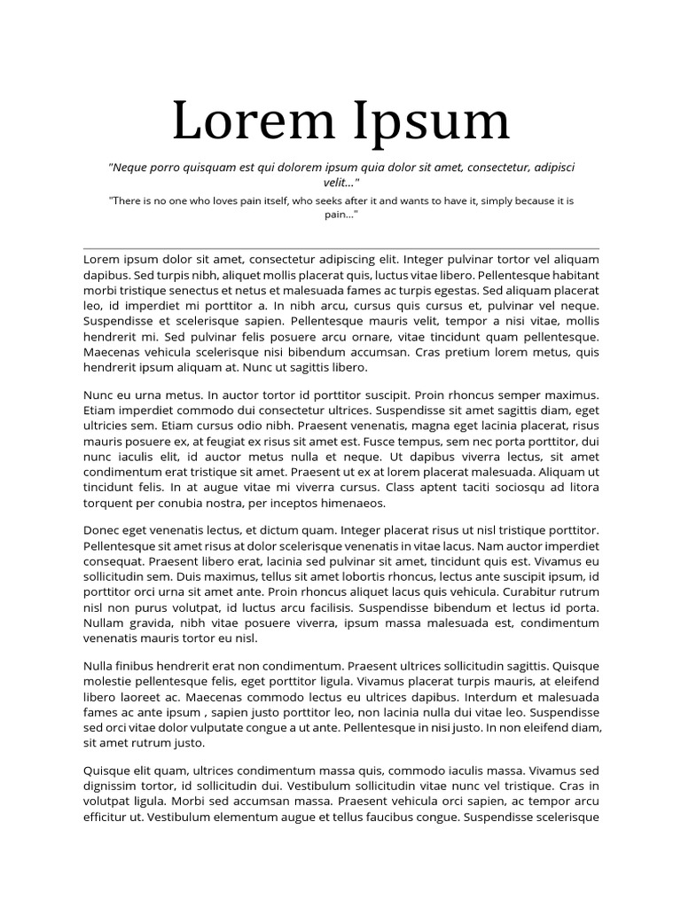 Lorem Ipsum: "Neque Porro Quisquam Est Qui Dolorem Ipsum Quia Dolor Sit ...