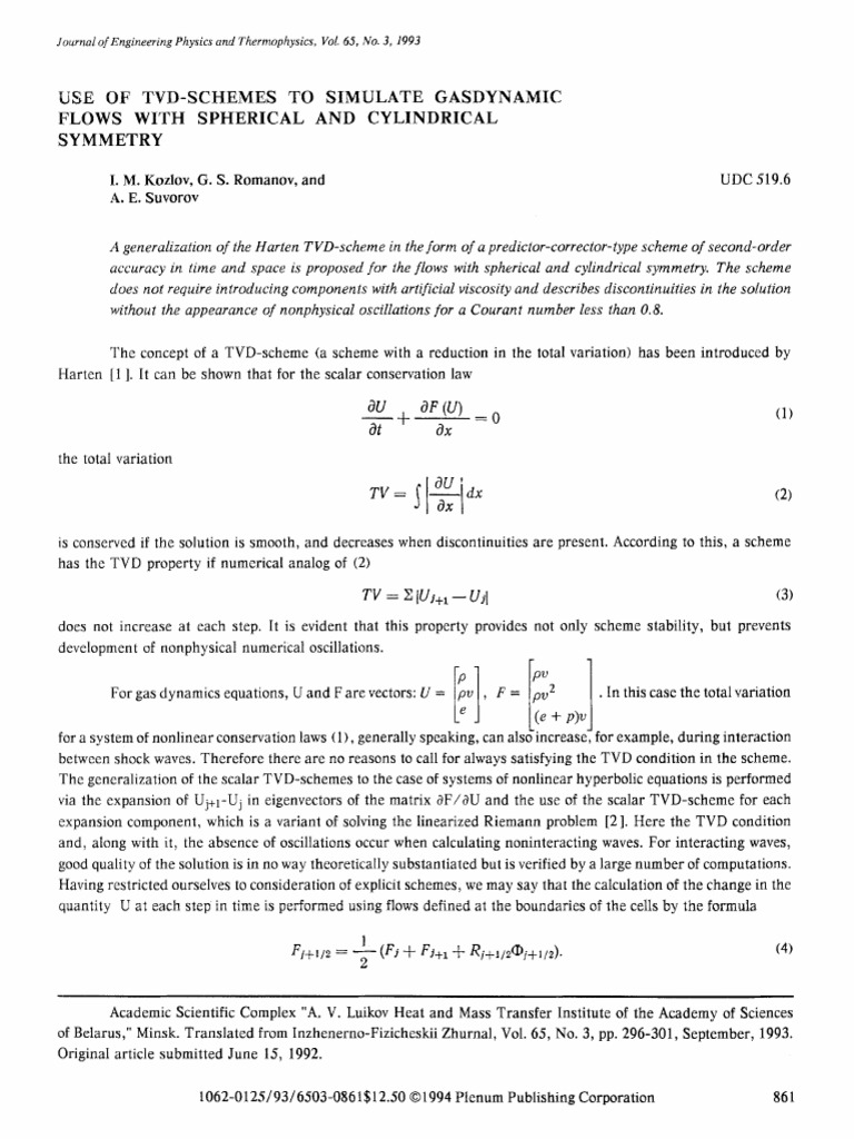Kozlov 1993 | PDF | Eigenvalues And Eigenvectors | Matrix (Mathematics)