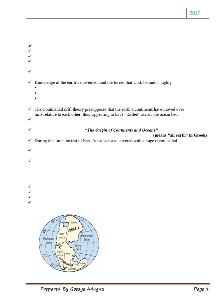 Plate Tectonics and Continental Drift | PDF | Volcano | Plate Tectonics