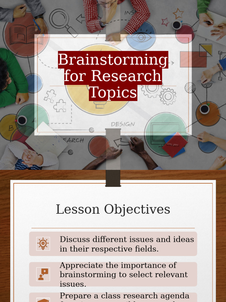 Brainstorming For Research Topics | PDF | Brainstorming | Intelligence