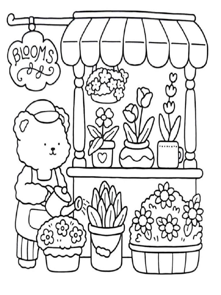 Kleurplaat Little Corner Gratis14 | PDF