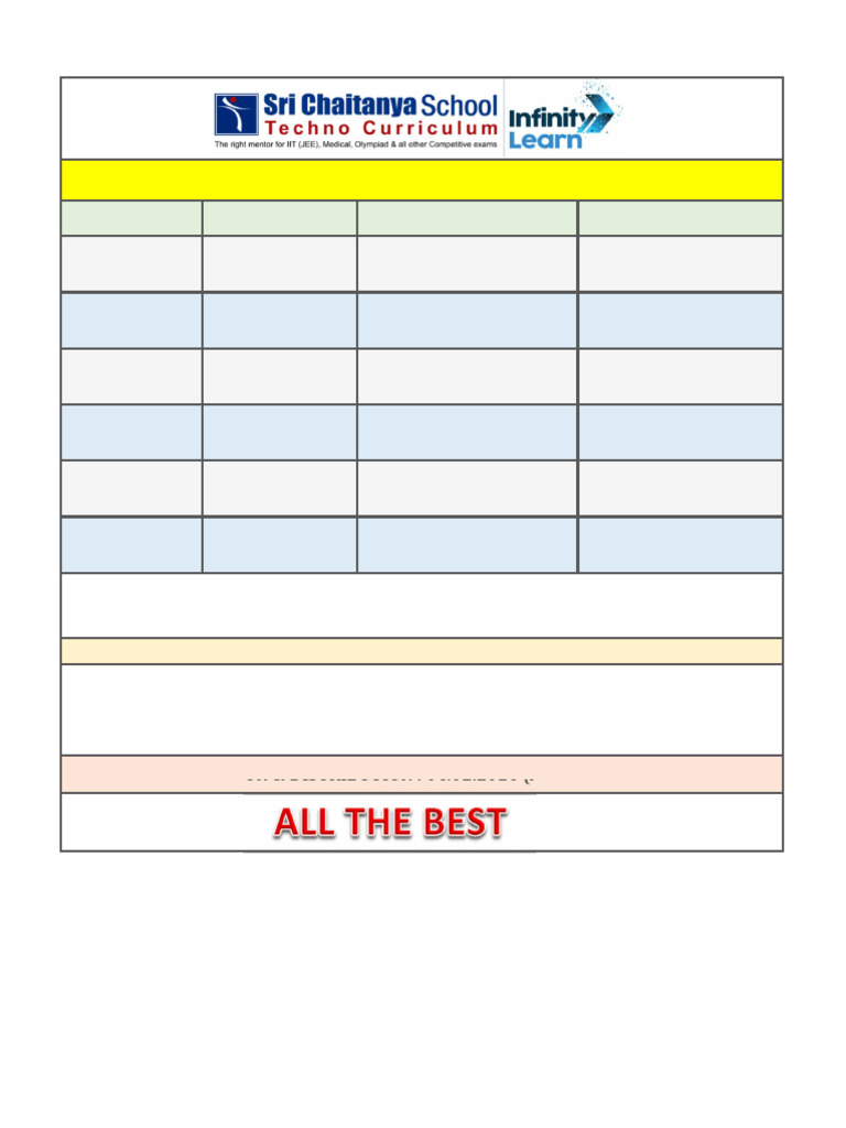 Ka & TN Cbse Class Ix Annual Examination Time Table | PDF