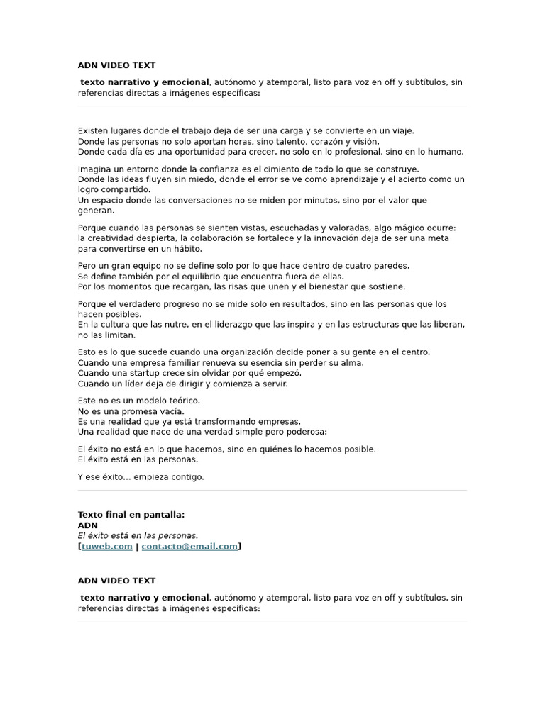 Éxito Organizacional: El Valor de las Personas | PDF | Liderazgo ...