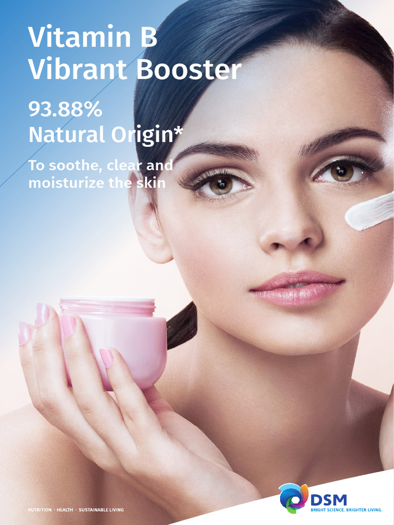Skin Care Formulation Vitamin B Vibrant Booster | PDF | Information