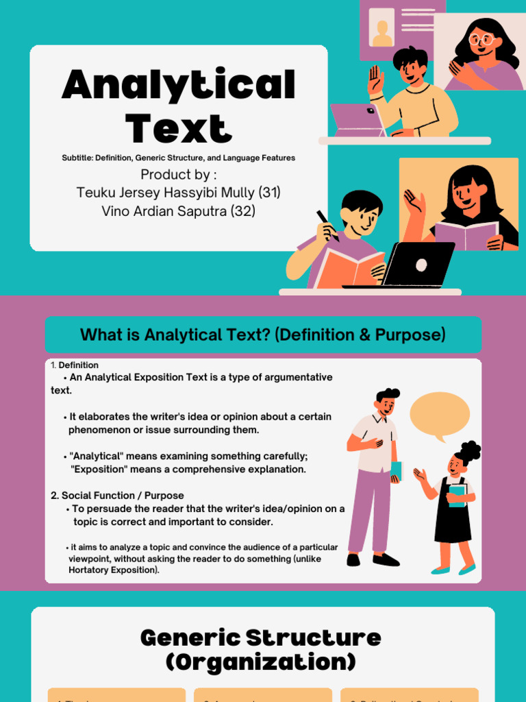 Understanding Analytical Exposition Texts | PDF | Argument | Word