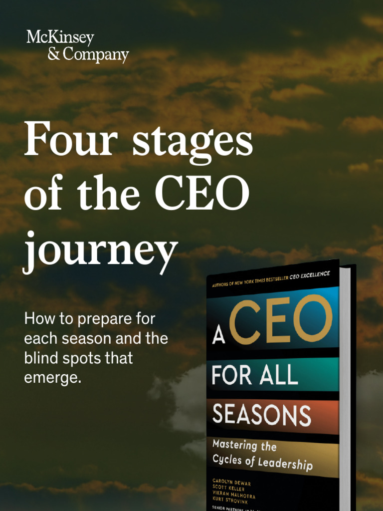 CEO Journey: Four Stages Explained | PDF