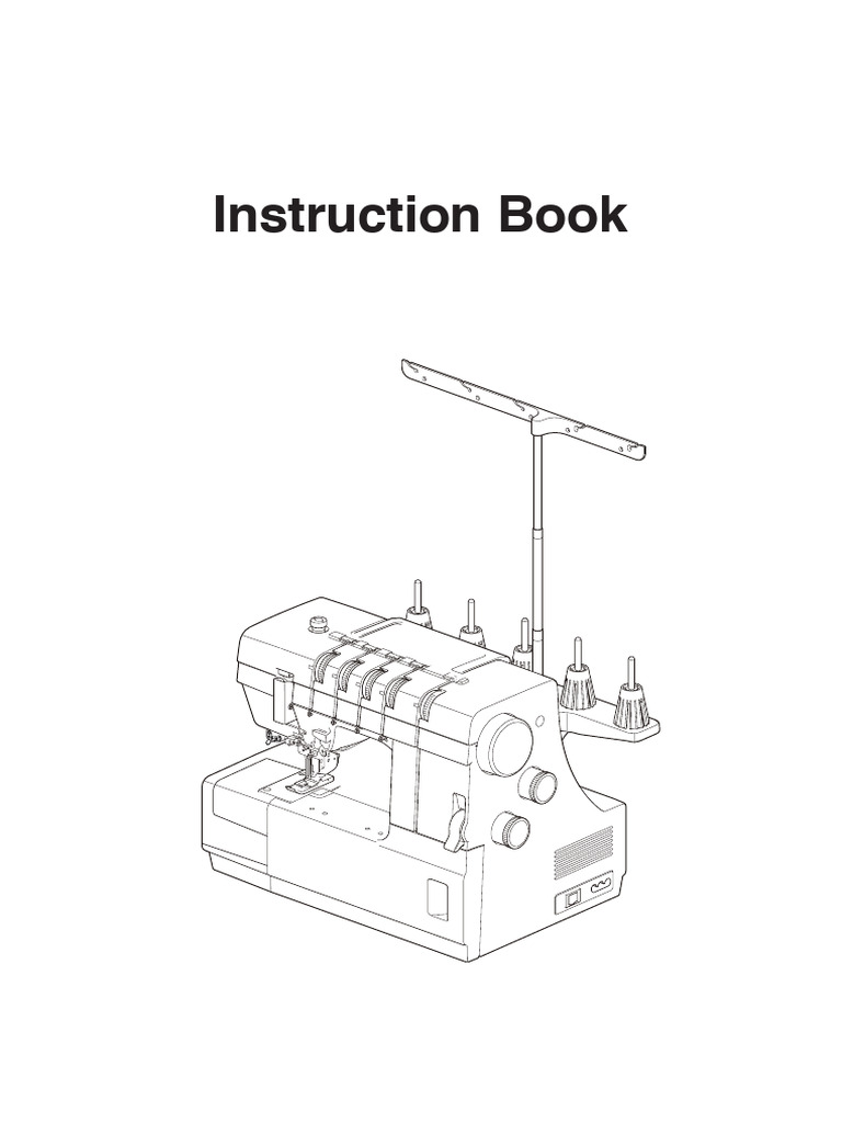Sewing Machine Safety and Setup Guide | PDF | Sewing Machine