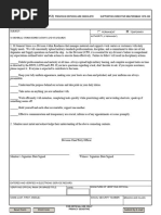 Outdoor Duty Slip Format | PDF