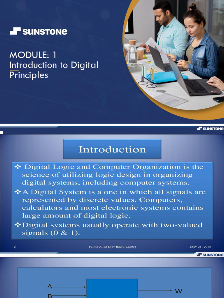 350713Unit 1- Introduction to Digital Principles.pptx-1756803905921 | PDF | Binary Coded Decimal ...