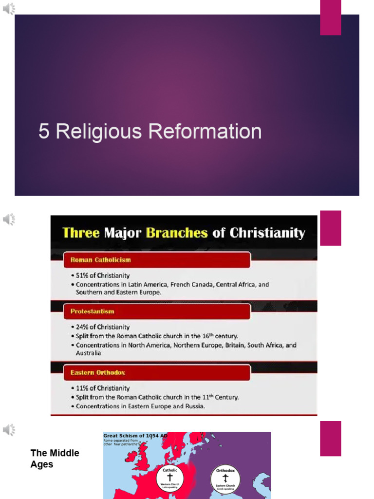 Key Events in Religious Reformation | PDF | Predestination | Spirituality