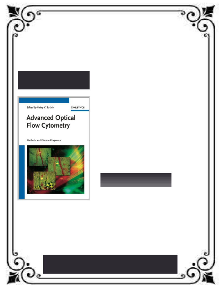 Advanced Optical Flow Cytometry Methods and Disease Diagnoses 1st ...