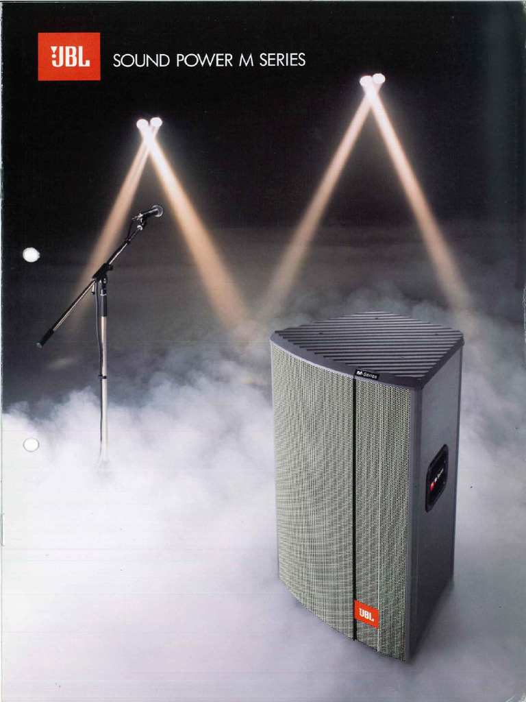 JBL Sound Power M Series Overview | PDF | Loudspeaker | Sound Technology