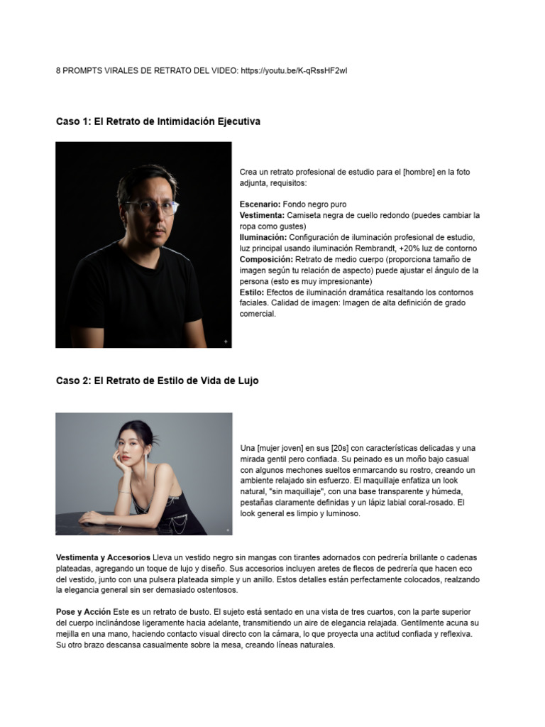 Viral Portrait ESP | PDF | Composición (artes visuales) | Productos ...