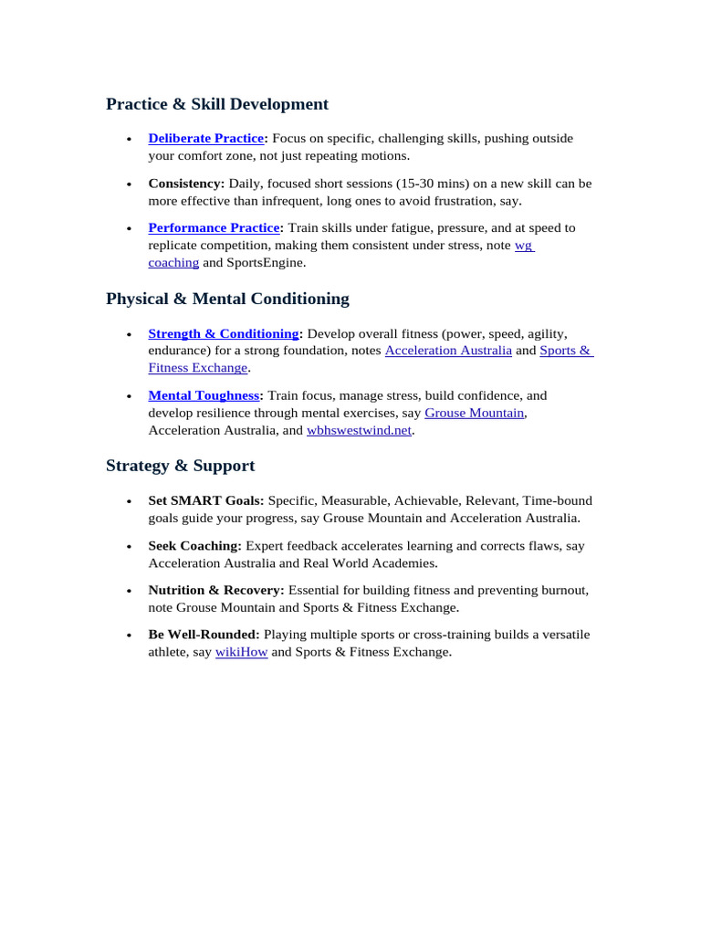 Effective Skill Development Strategies | PDF