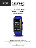 Smartwatch User Manual Guide | PDF | Smartwatch | Smartphone