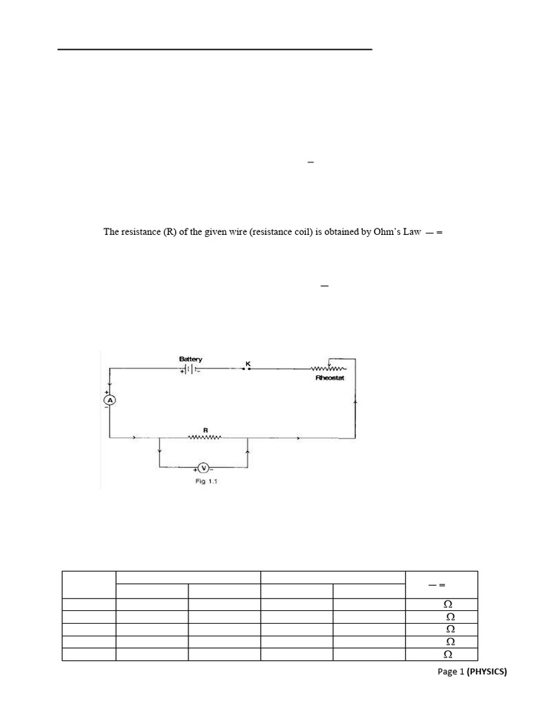 Class XII Physics Practical Guide | PDF | Optics | Light