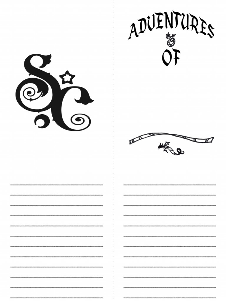 Adventure journal printable | PDF