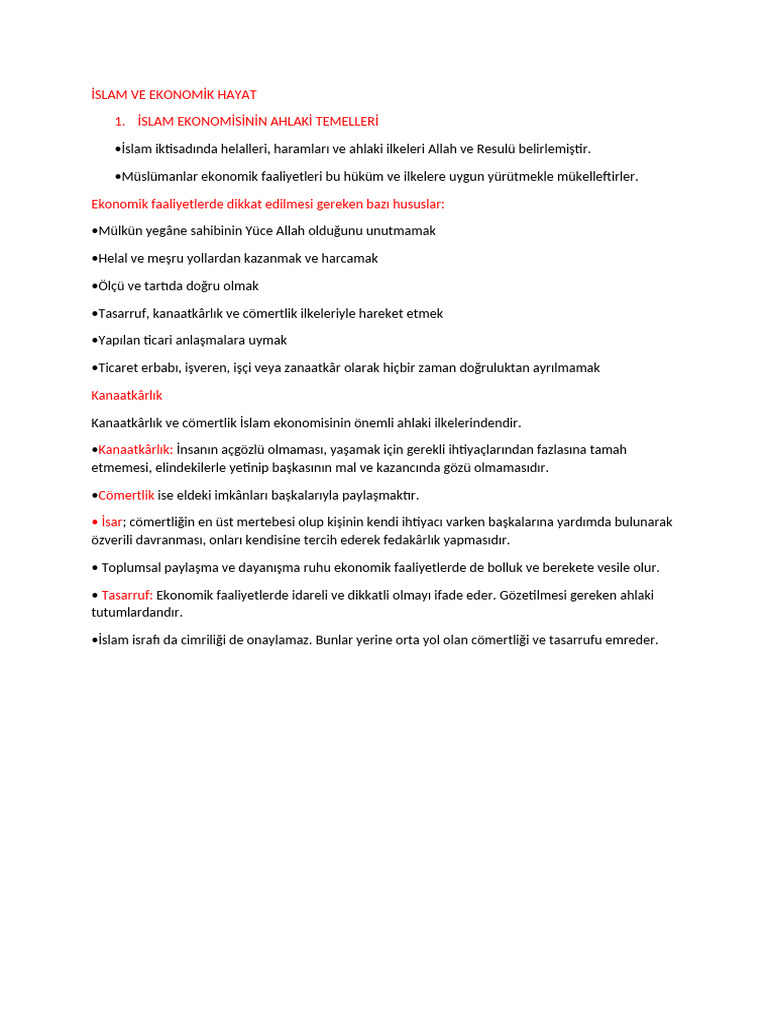 TDB 2. Ünite Yazı Ödevi | PDF