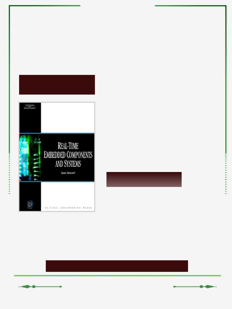 Real Time Embedded Components and Systems 1st Edition Sam Siewert ebook ...
