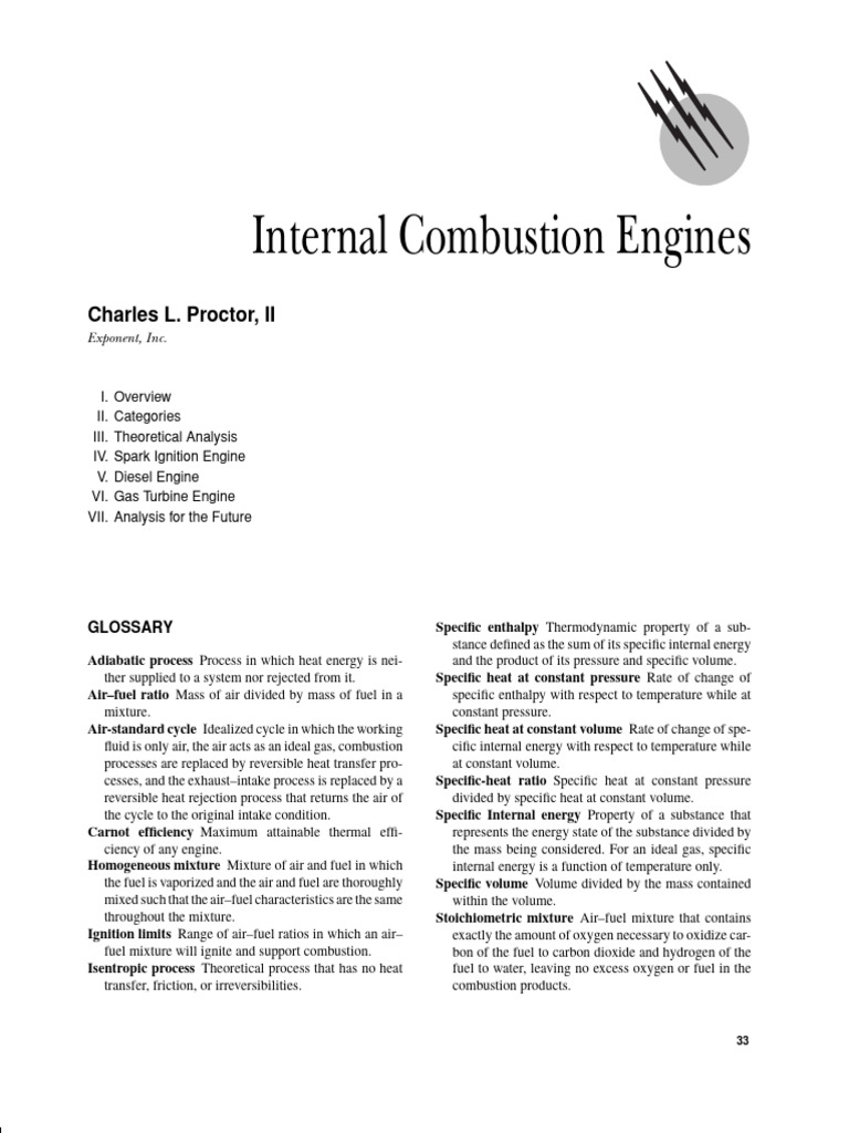 Internal Combustion Engines | PDF | Combustion | Engines