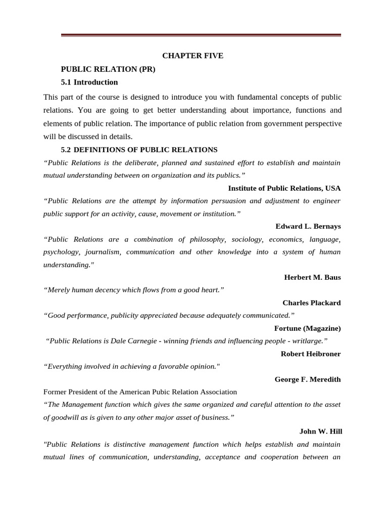 C-5 | PDF | Public Relations | Target Audience