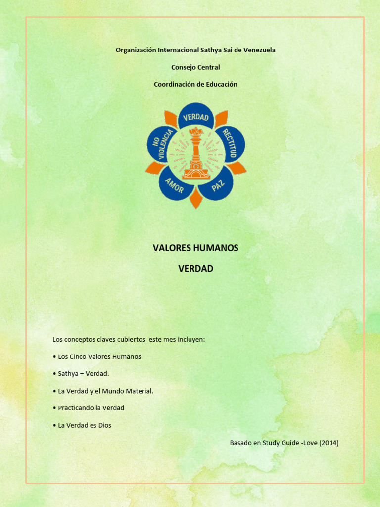 La Verdad: Pilar de los Valores Humanos | PDF | Verdad | Justicia