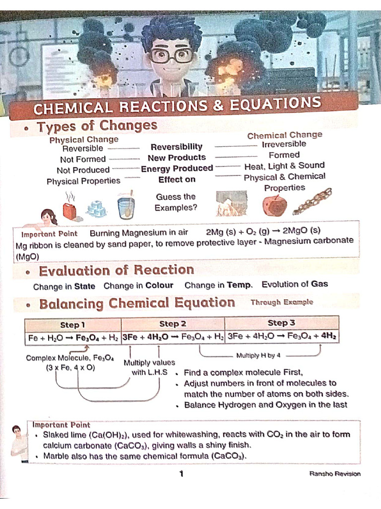 Class 10th Science 1 O'clock Revision Book PDF | PDF