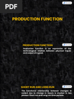 Class 11 Production Function Notes | PDF | Long Run And Short Run ...