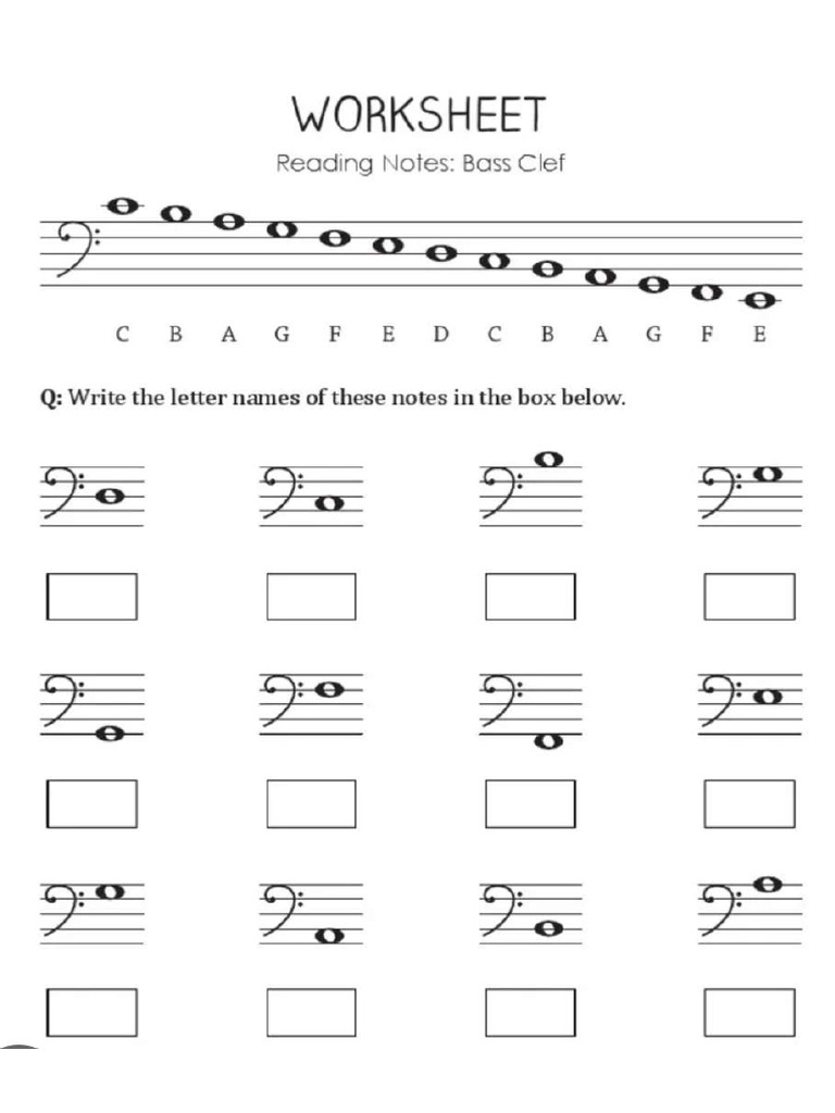 Bass Clef | PDF