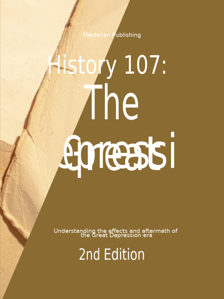 Understanding the Great Depression | PDF | Great Depression | Wall ...
