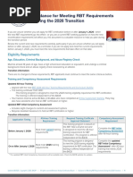 RBT Certification Attestation Form 2025 | PDF | Background Check