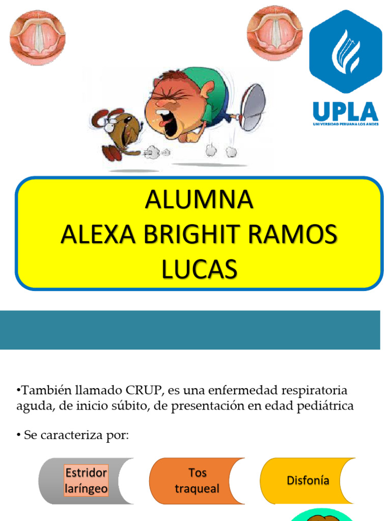 Crup Alexa Ramos Final | PDF | Enfermedades y trastornos ...