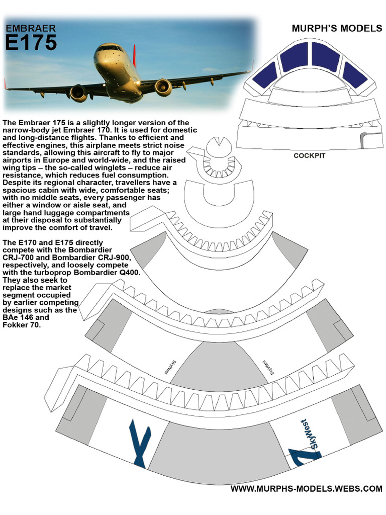Emb-175 Alaska Papercraft | PDF