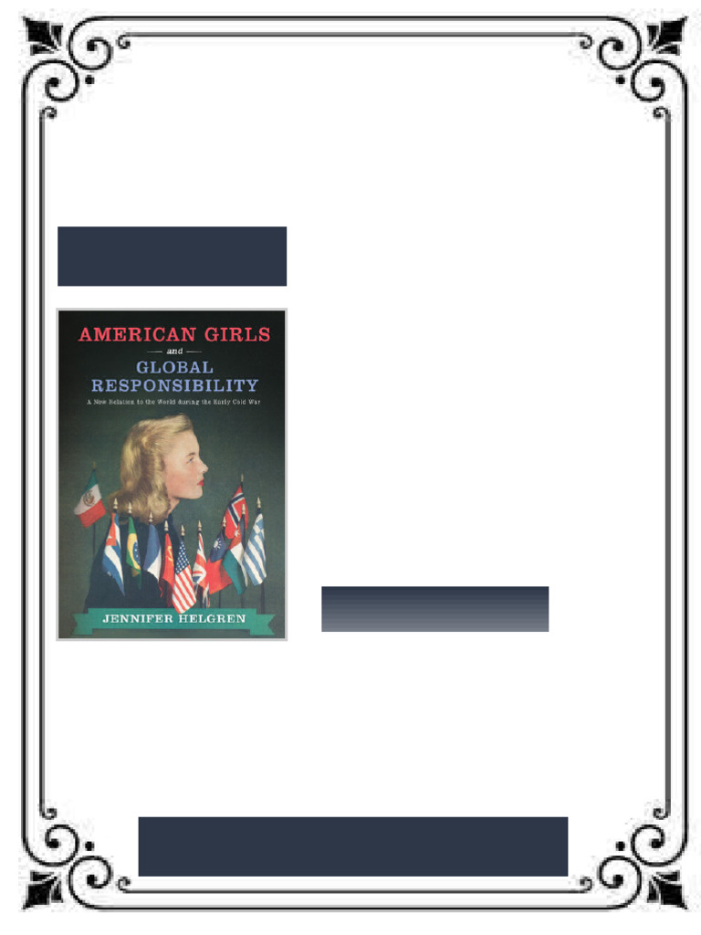 American Girls and Global Responsibility: A New Relation to the World ...