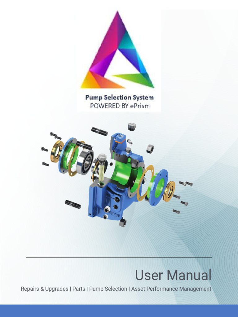 Pump Selection Tool How To Manual | PDF | Computing | Software