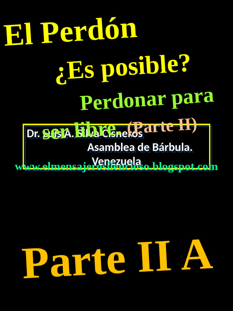 El Perdon | PDF | Perdón | Pecado