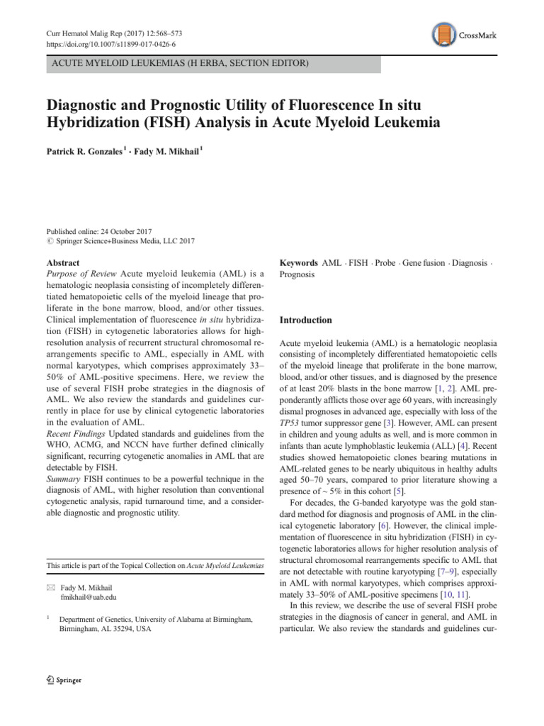 4-Diagnostic and Prognostic Utility of Fluorescence in Situ ...