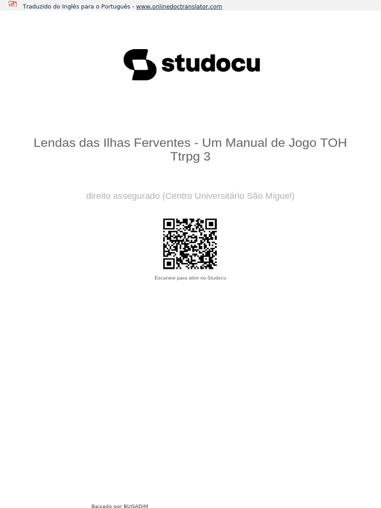 Lendas Das Ilhas Escaladas - The Owl House RPG | PDF | Jogos de RPG