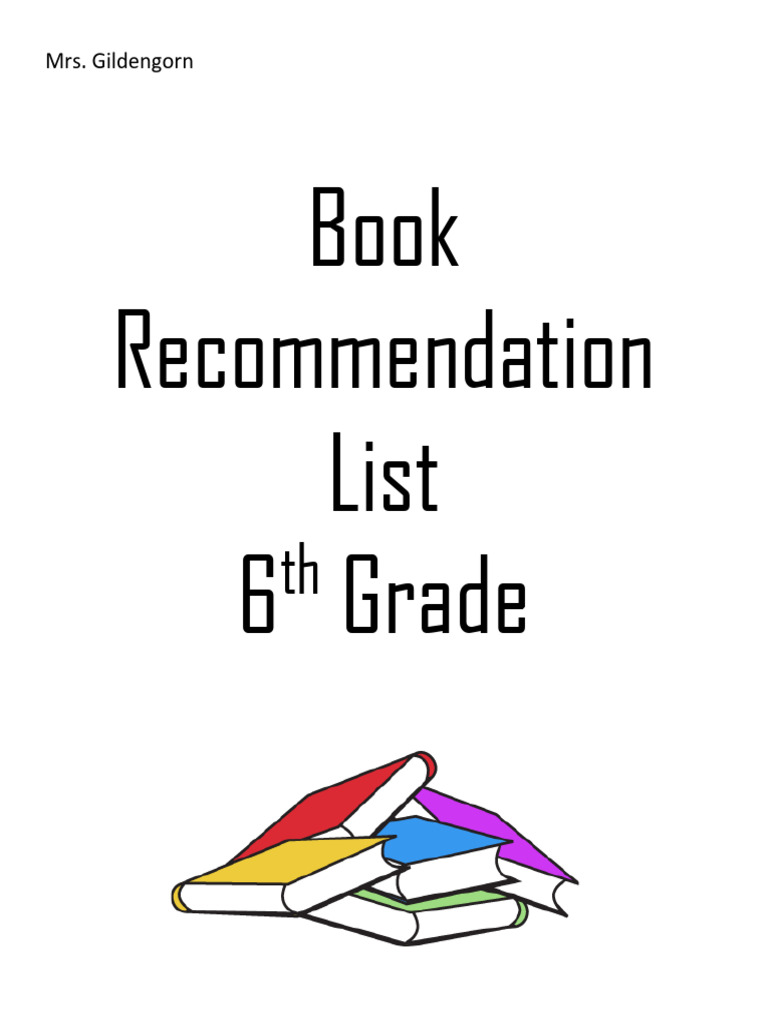 Book Recommendation List | PDF