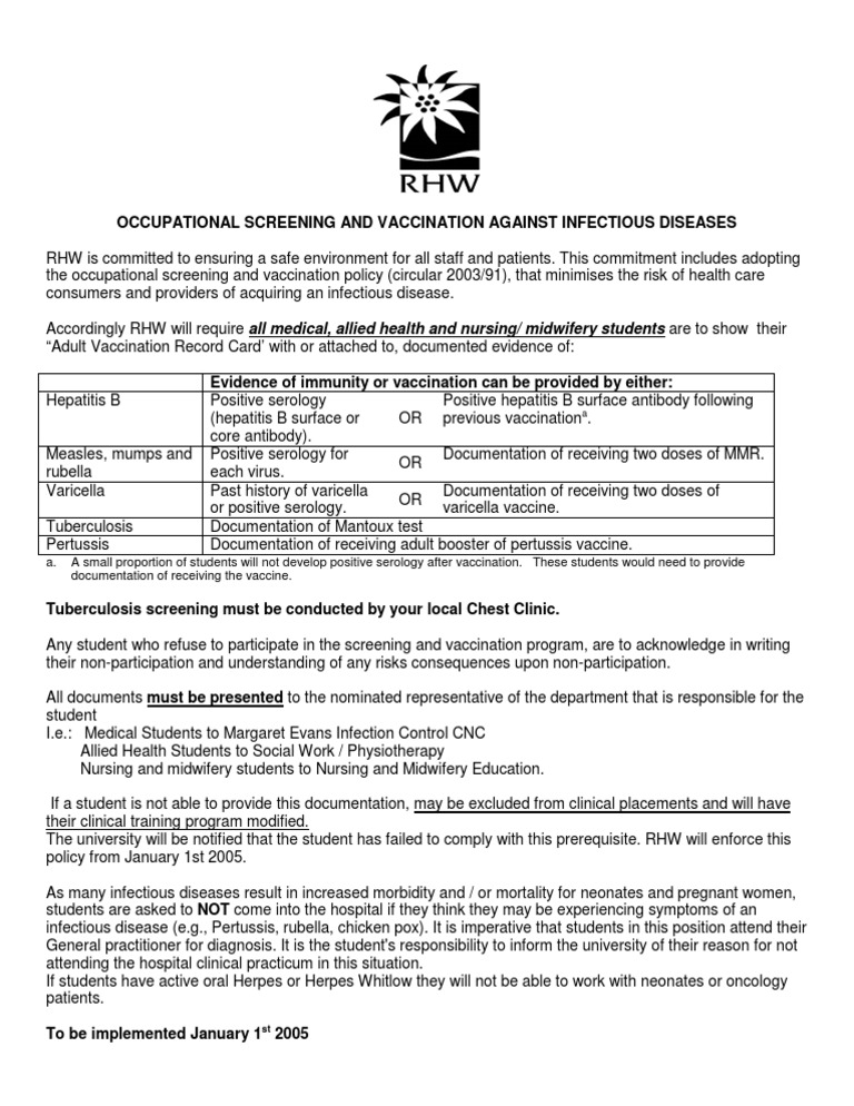 Vaccination Letter | Download Free PDF | Vaccines | Infection