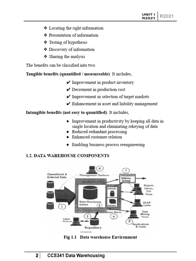 2 | PDF | Data Warehouse | Databases